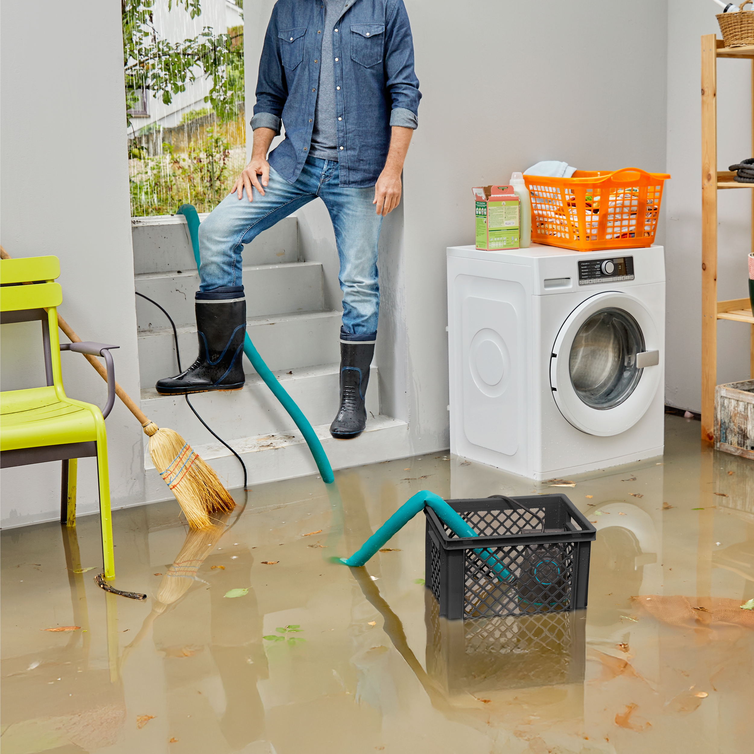 Zestaw do ochrony przed zalaniem 20000 BASIC, Pompy | GARDENA